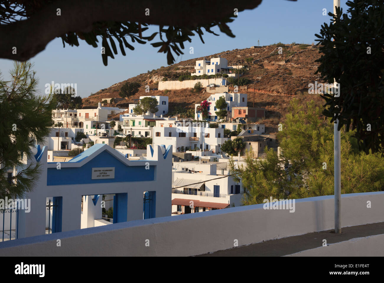 Vivlos village hi-res stock photography and images - Alamy