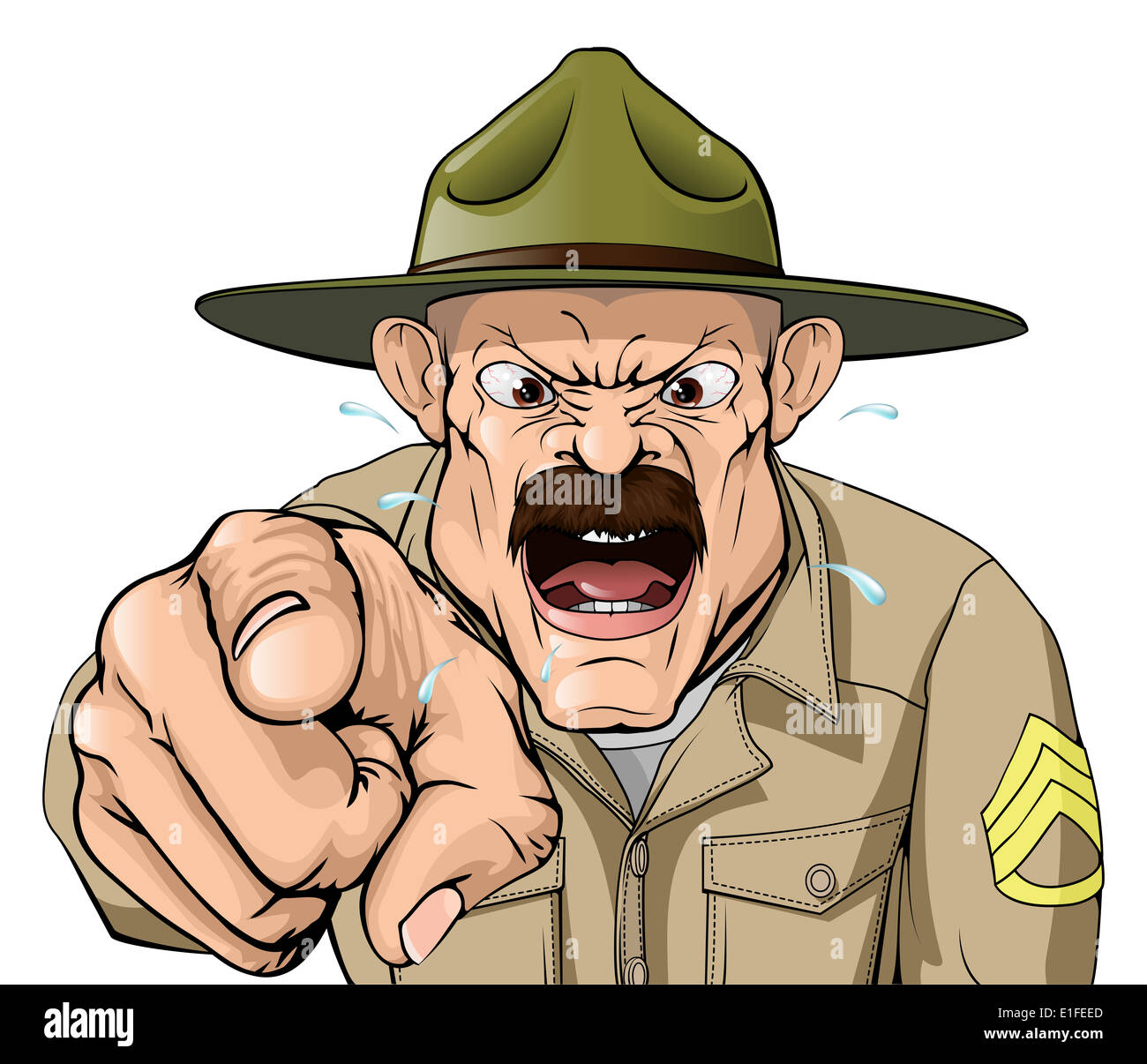 Army Drill Sergeant Stock Photos & Army Drill Sergeant Stock Images - Alamy
