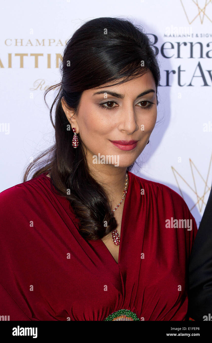 Princess Noal of Egypt arrives for the Bernadotte Art Awards 2014 at ...