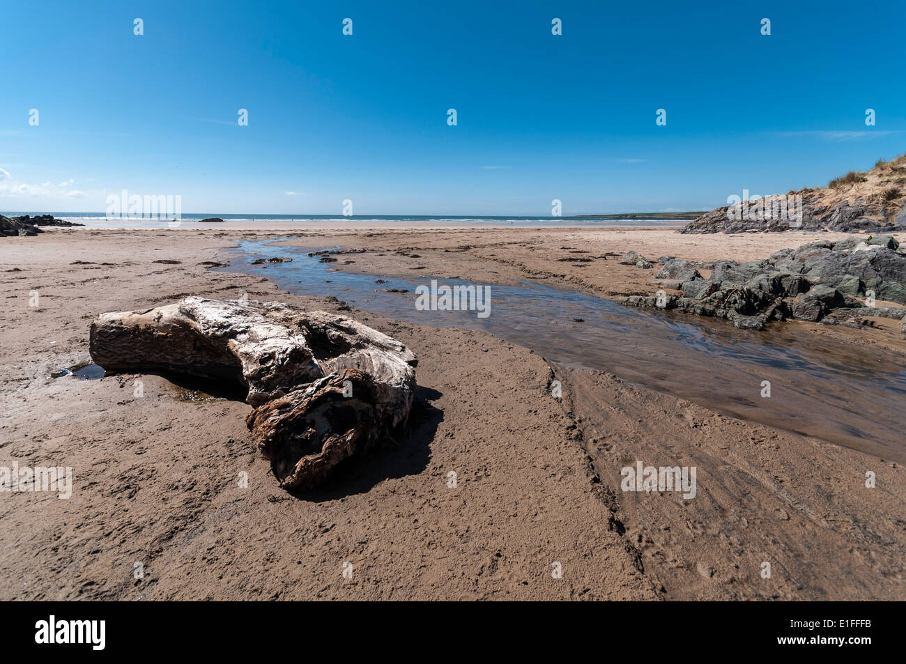 Aberffraw Bay Anglesey North Wales Stock Photo - Alamy