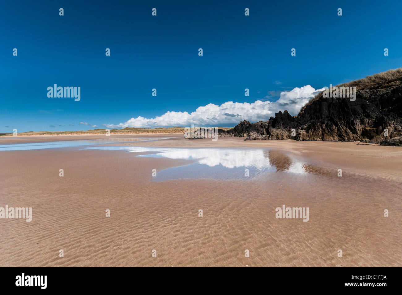 Aberffraw Bay Anglesey North Wales Stock Photo - Alamy