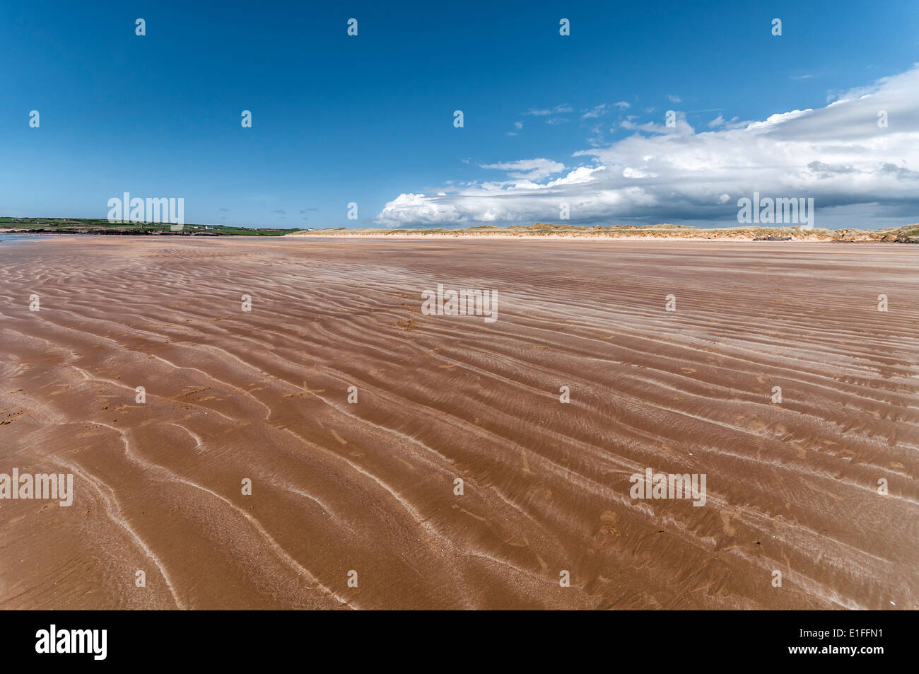 Aberffraw Bay Anglesey North Wales Stock Photo - Alamy