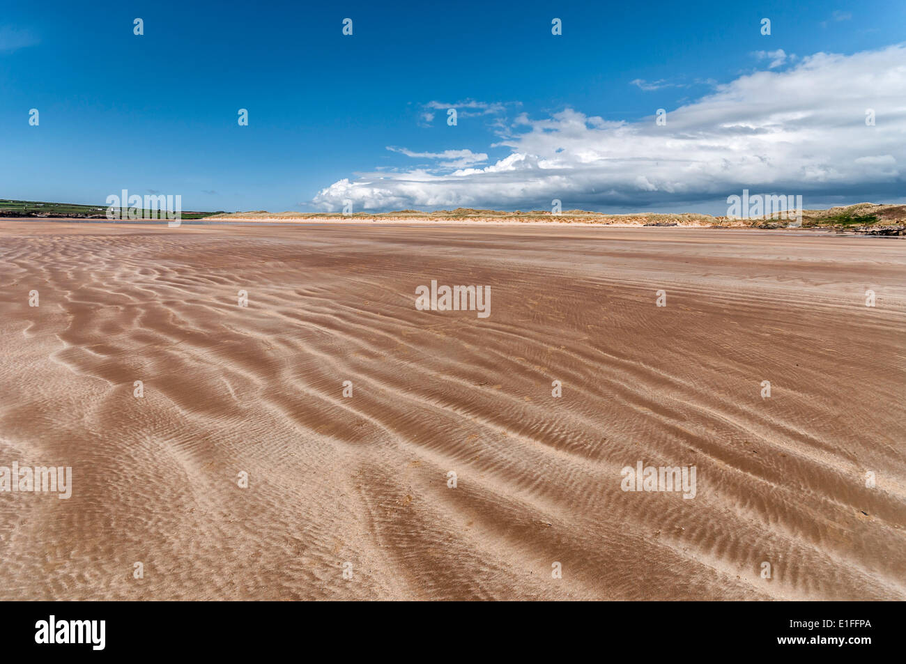 Aberffraw Bay Anglesey North Wales Stock Photo - Alamy