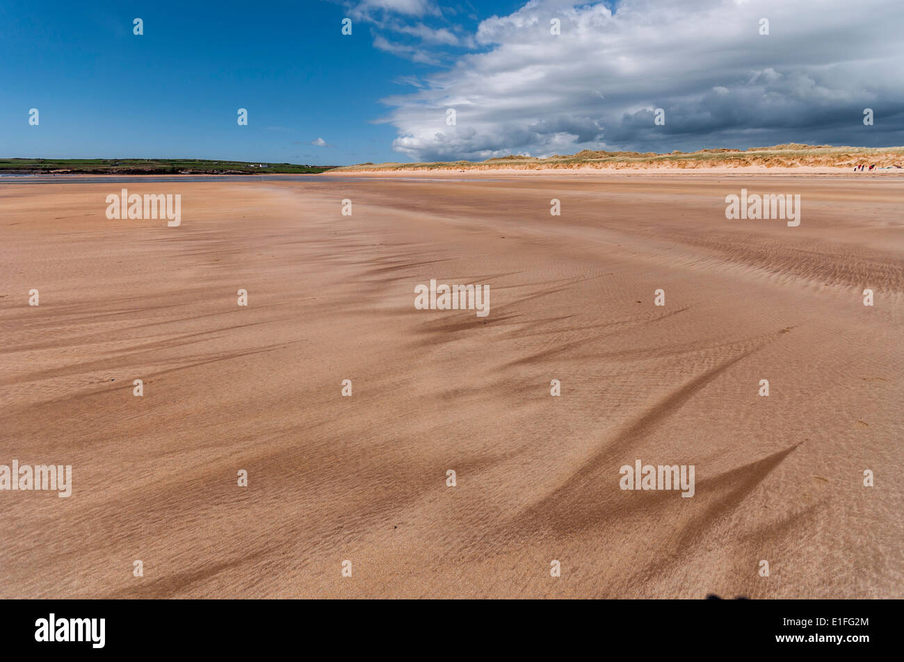 Aberffraw Bay Anglesey North Wales Stock Photo - Alamy