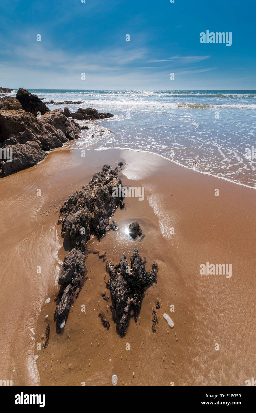 Aberffraw Bay Anglesey North Wales Stock Photo - Alamy