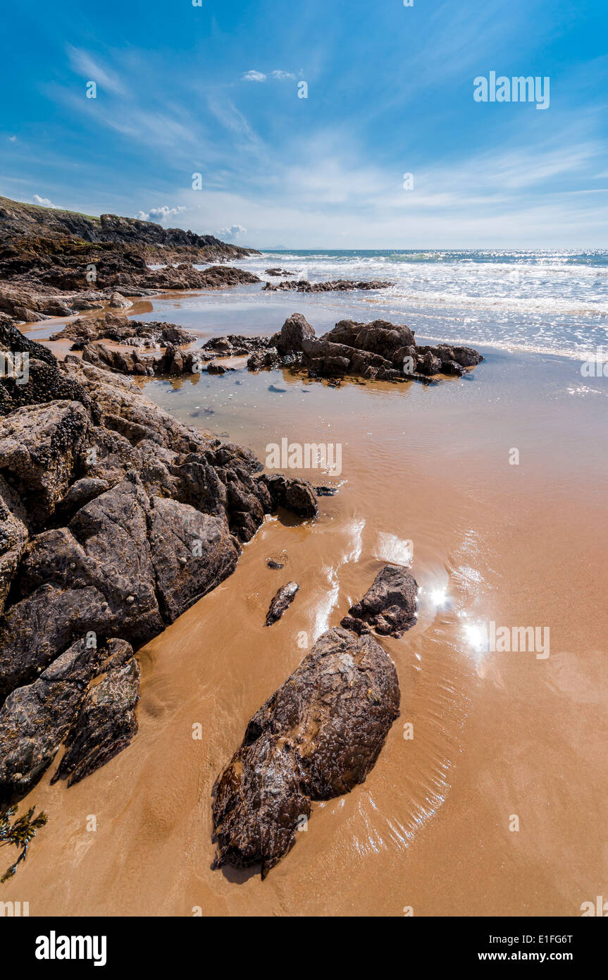 Aberffraw Bay Anglesey North Wales Stock Photo - Alamy