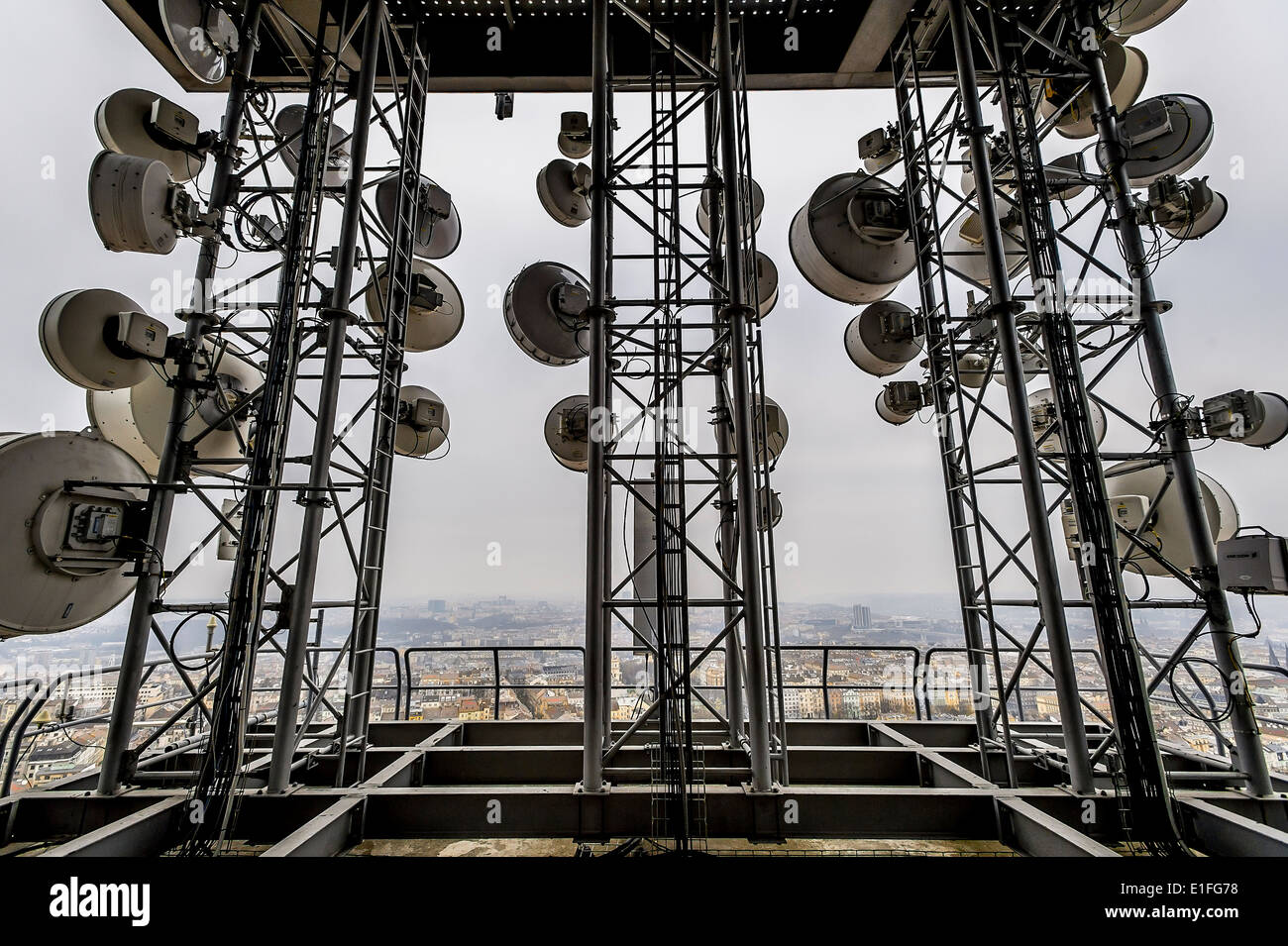 Many transmitters hi-res stock photography and images - Alamy