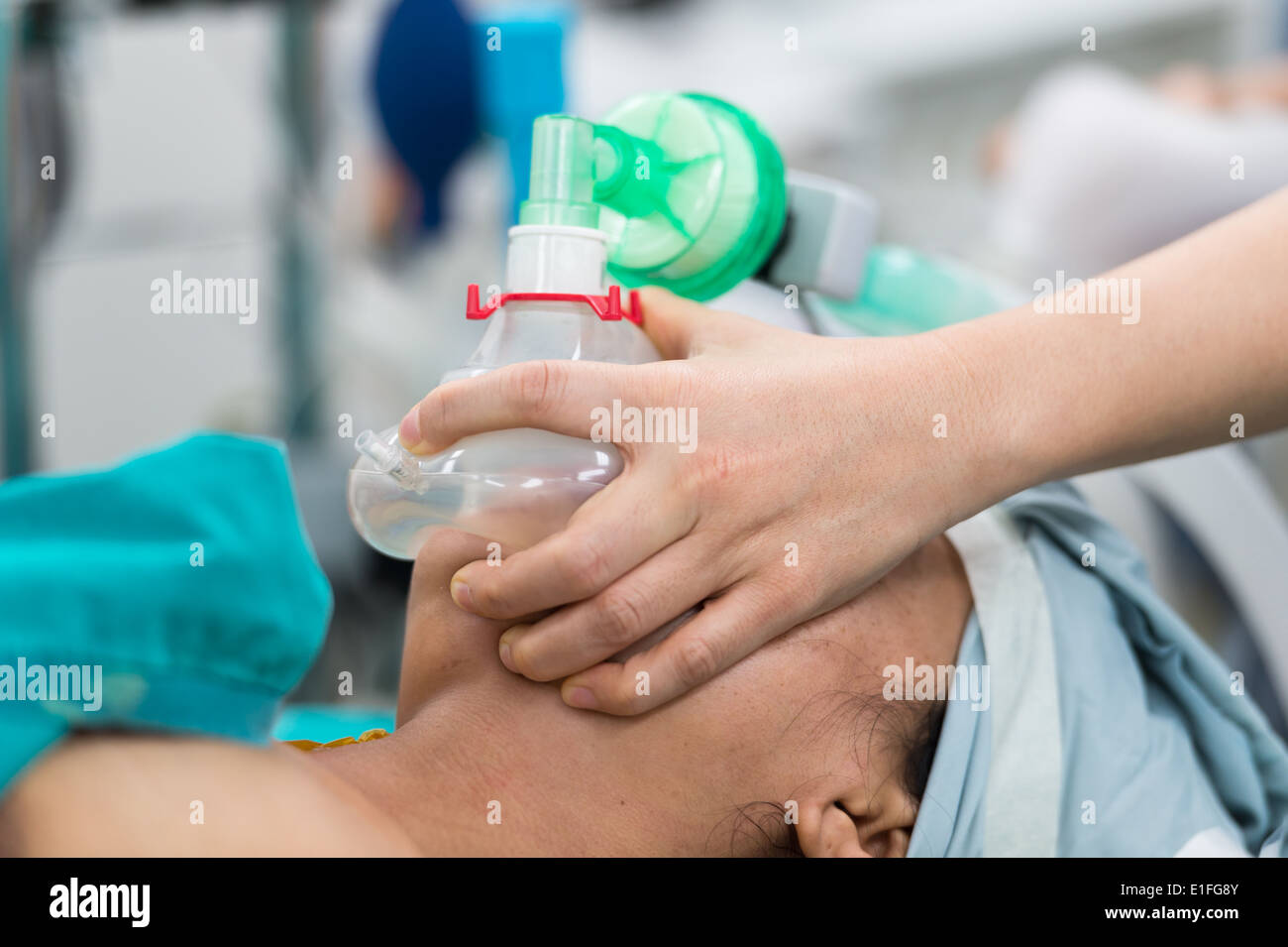 Anesthetic mask hi-res stock photography and images - Alamy