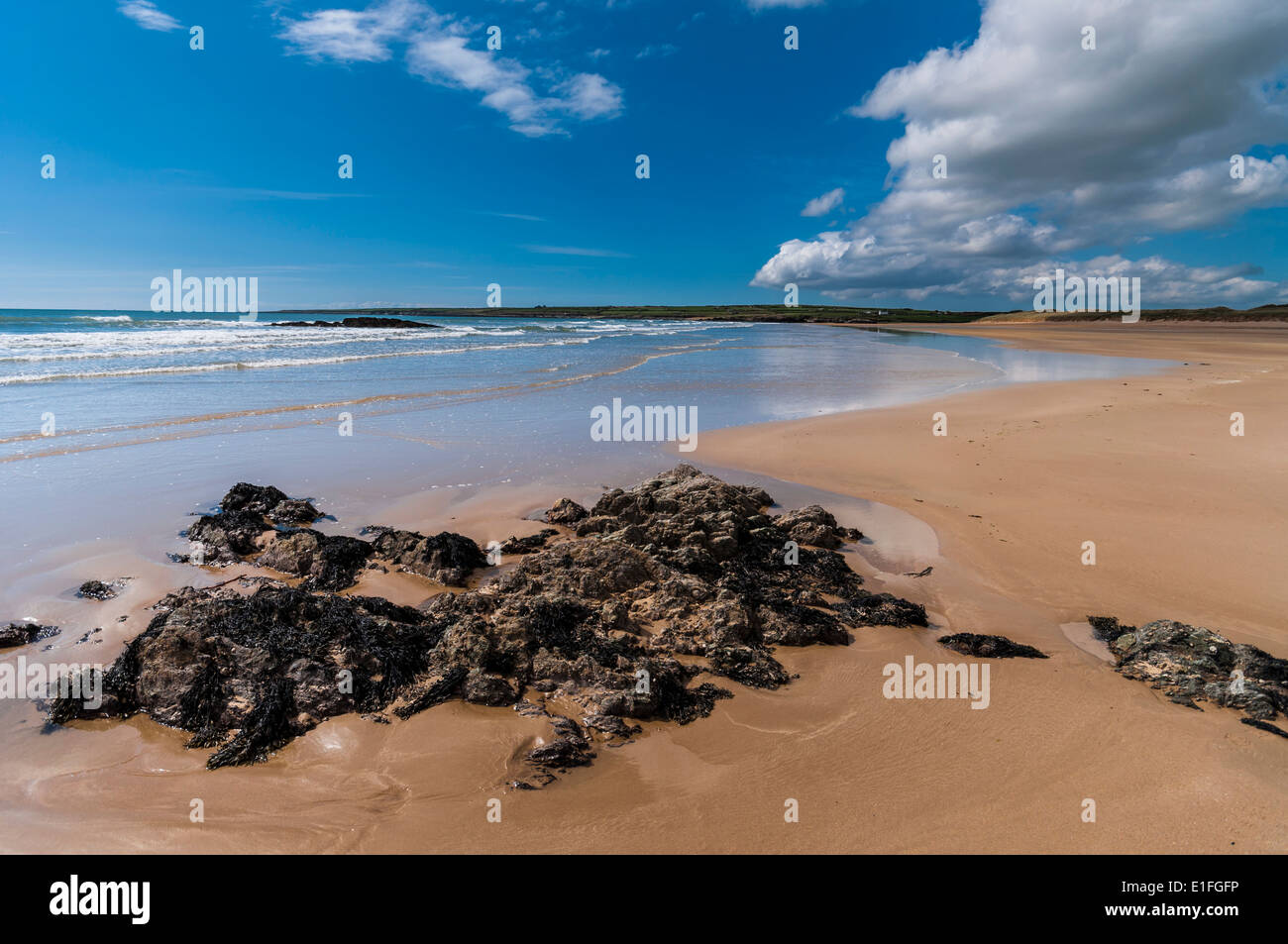 Aberffraw Bay Anglesey North Wales Stock Photo - Alamy