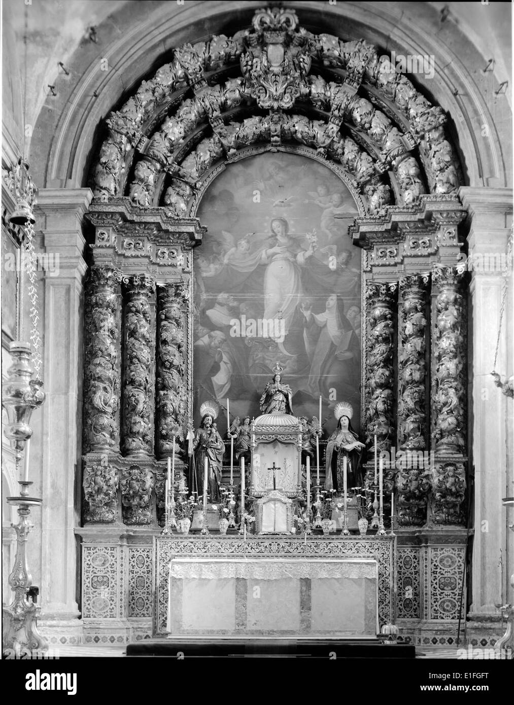 Igreja do Convento de Nossa Senhora da Conceição dos Cardais in Lisbon ...
