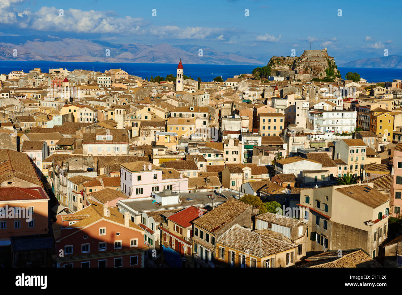 Greece, Ionian island, Corfu island, Kerkyra city, Unesco world ...