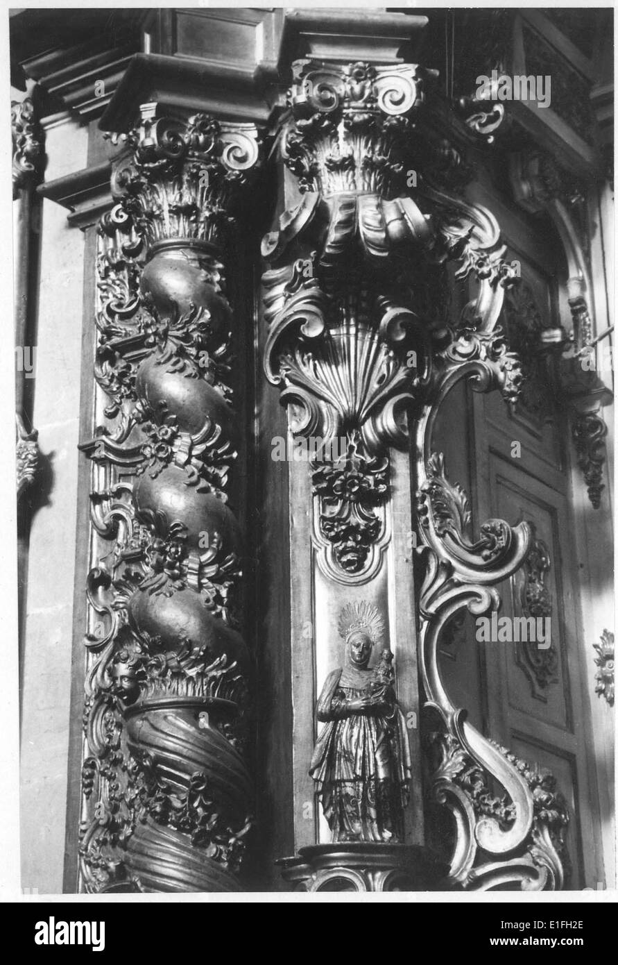 Baroque azulejos Black and White Stock Photos & Images - Alamy