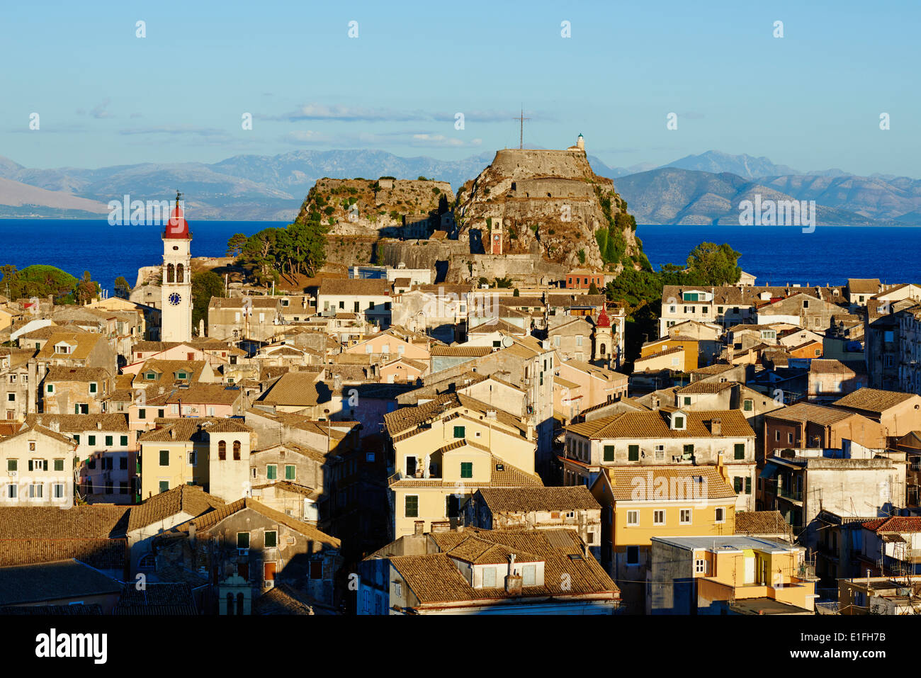 Greece, Ionian island, Corfu island, Kerkyra city, Unesco world ...