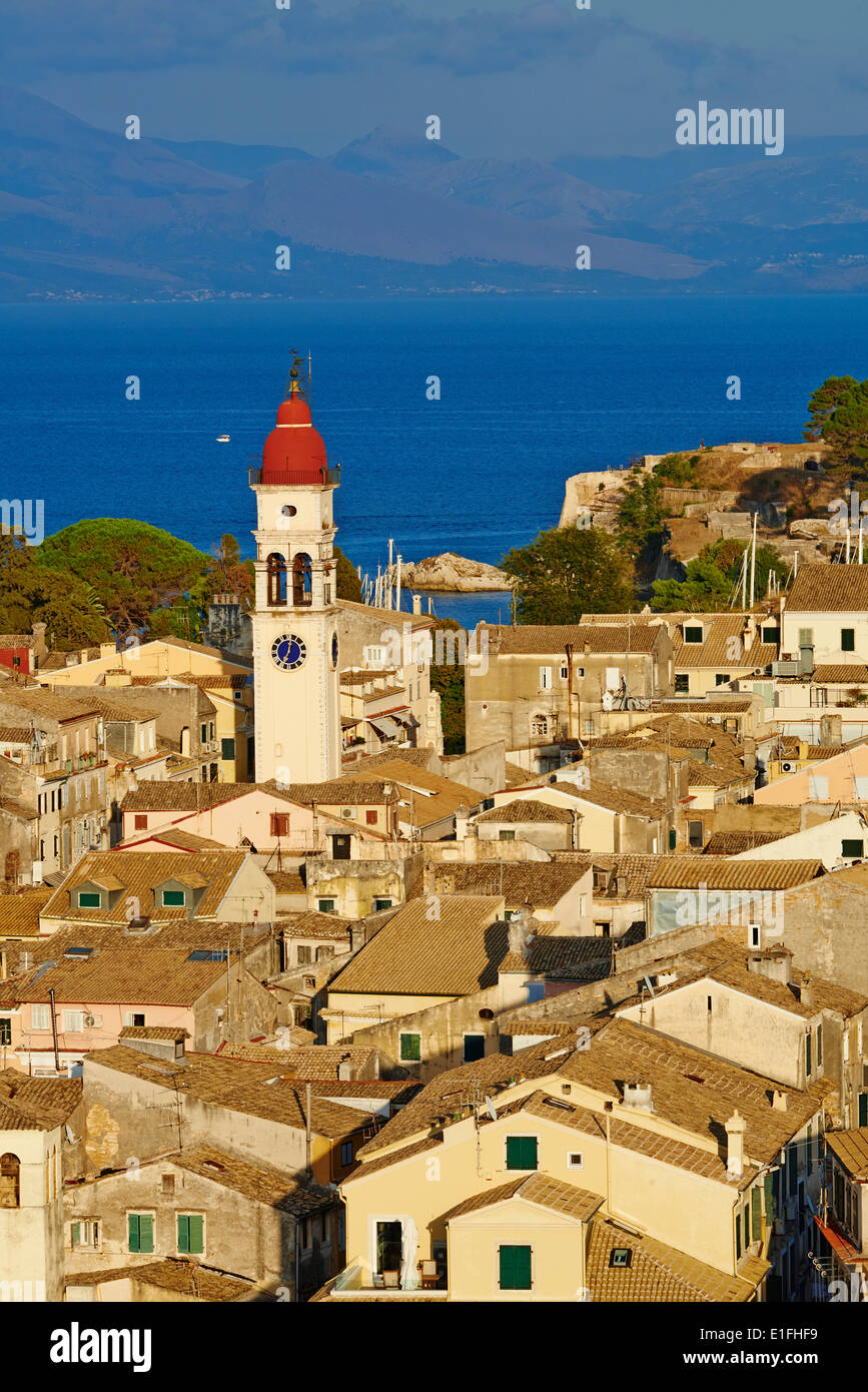 Greece, Ionian island, Corfu island, Kerkyra city, Unesco world ...