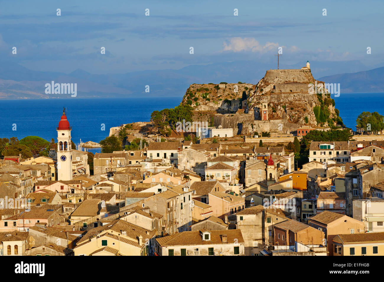 Greece, Ionian island, Corfu island, Kerkyra city, Unesco world ...