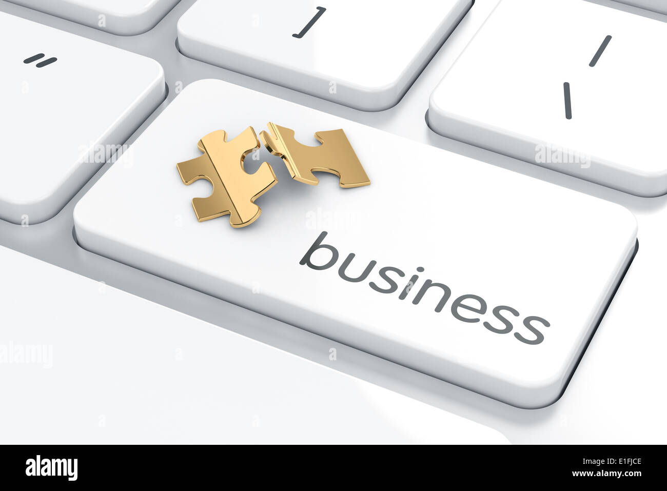Business button concept on the computer keyboard Stock Photo - Alamy
