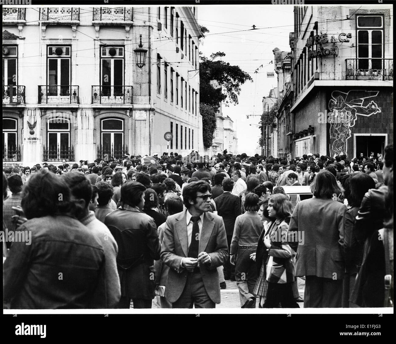The 25th of April 1974 in Lisbon marked the Carnation Revolution, a ...