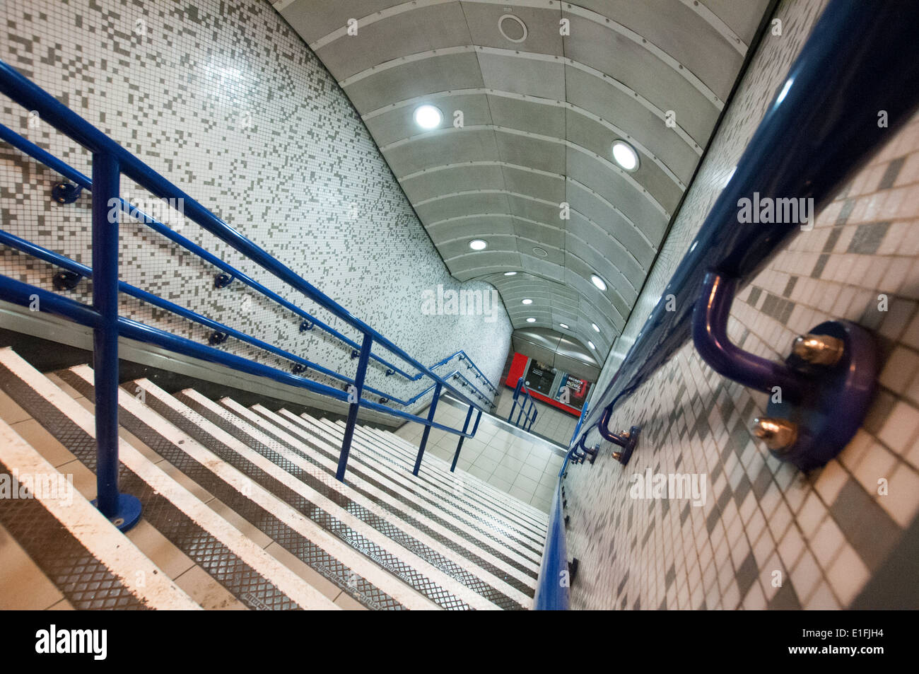 London underground steps hi-res stock photography and images - Alamy