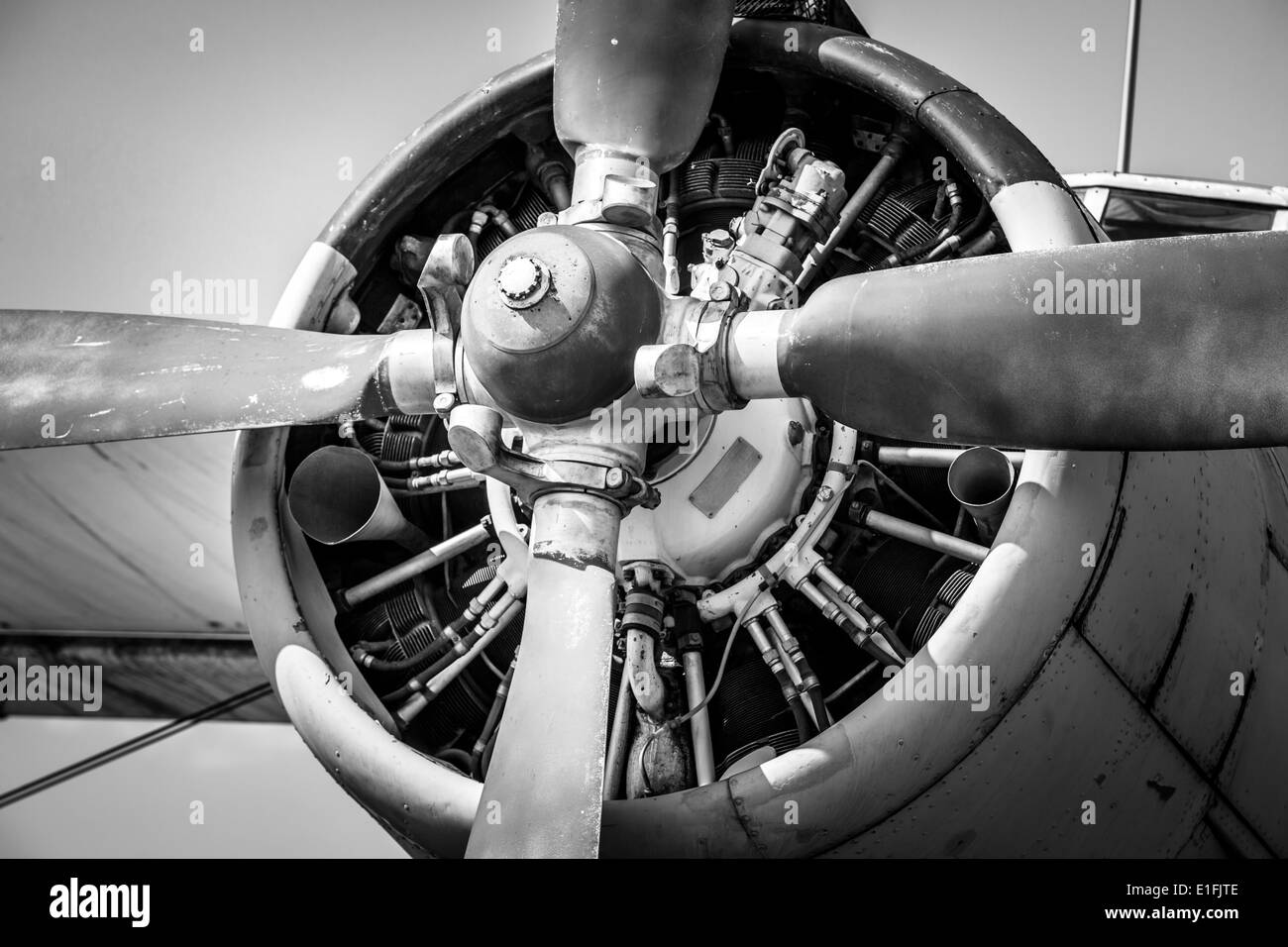 Old vintage jet engine Stock Photo - Alamy