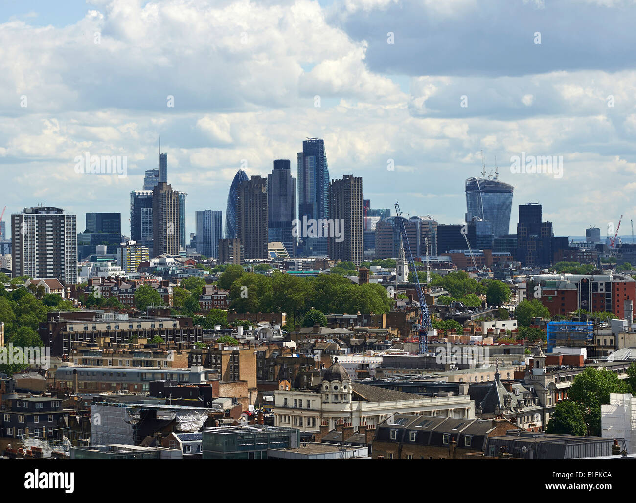 North london skyline hi-res stock photography and images - Alamy