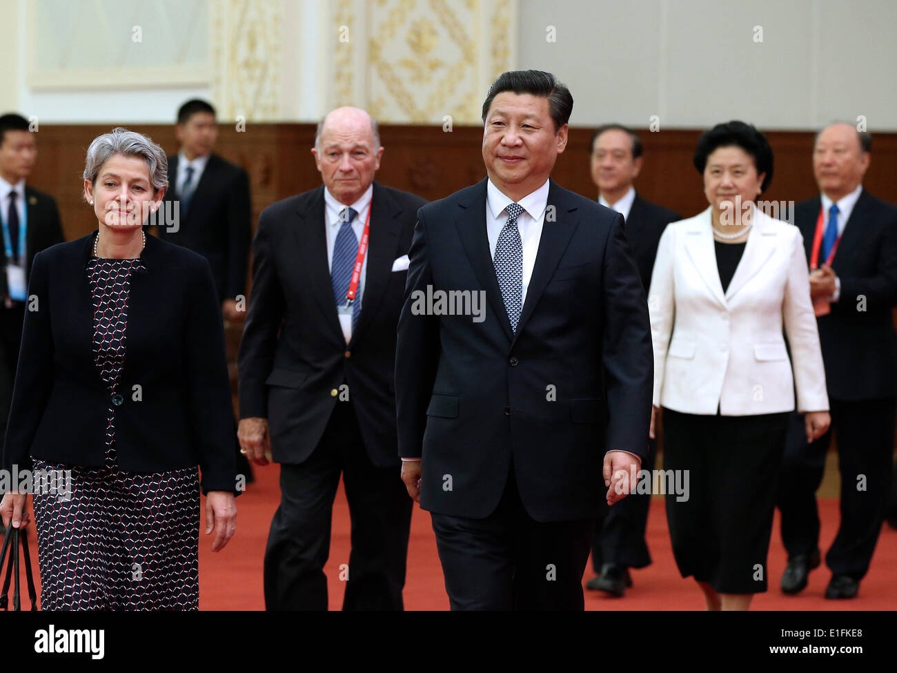 Beijing, China. 3rd June, 2014. Chinese President Xi Jinping attends ...