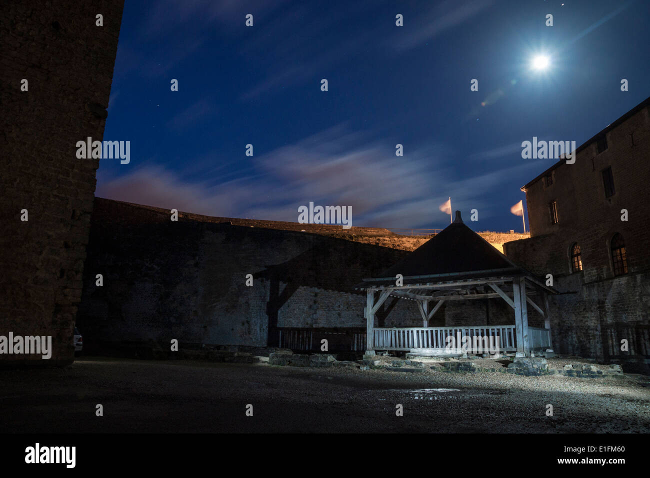 Moonlit court High Resolution Stock Photography and Images - Alamy