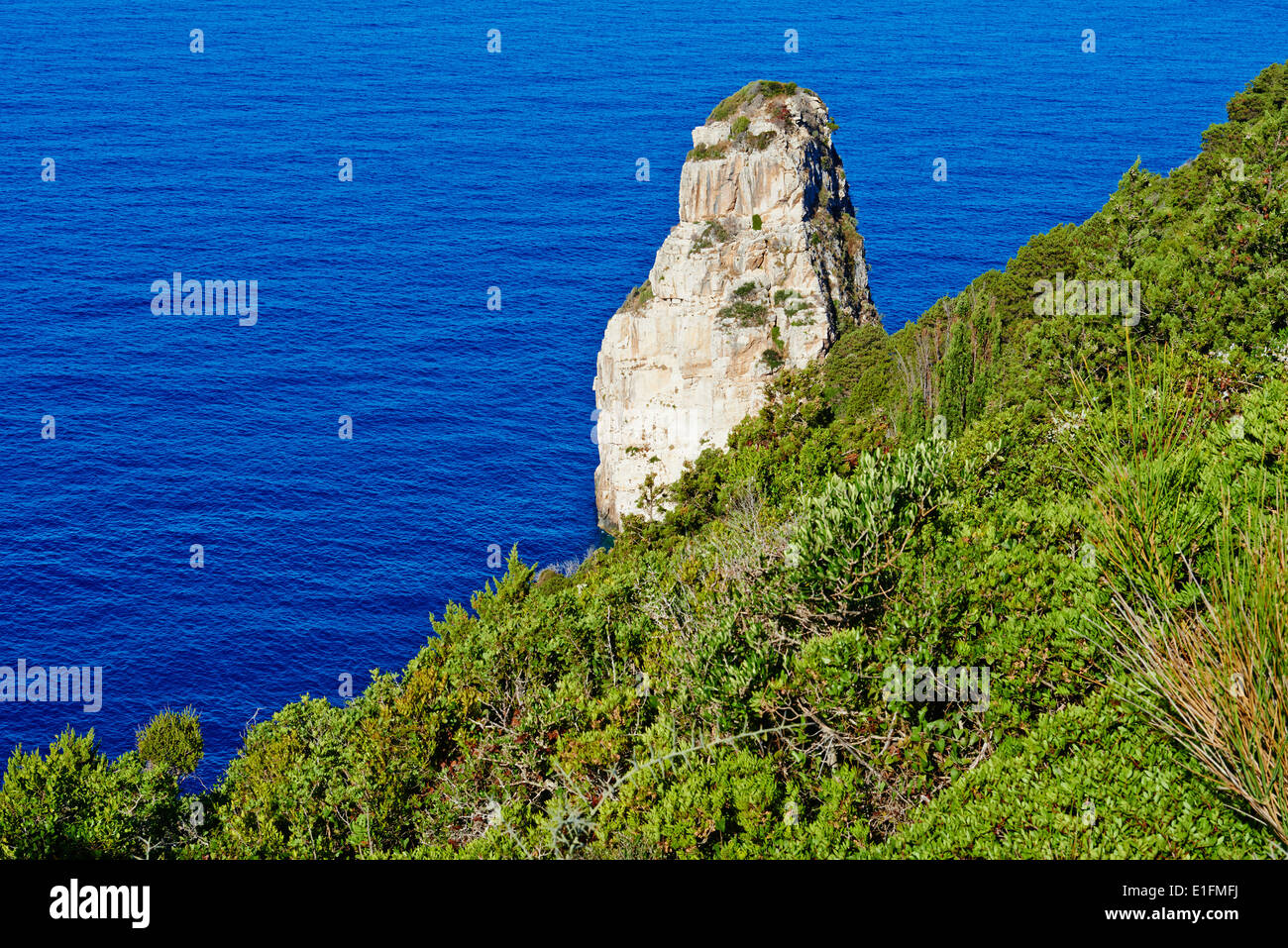 Greece, Ionian island, Paxi, Ortholithos rock Stock Photo - Alamy