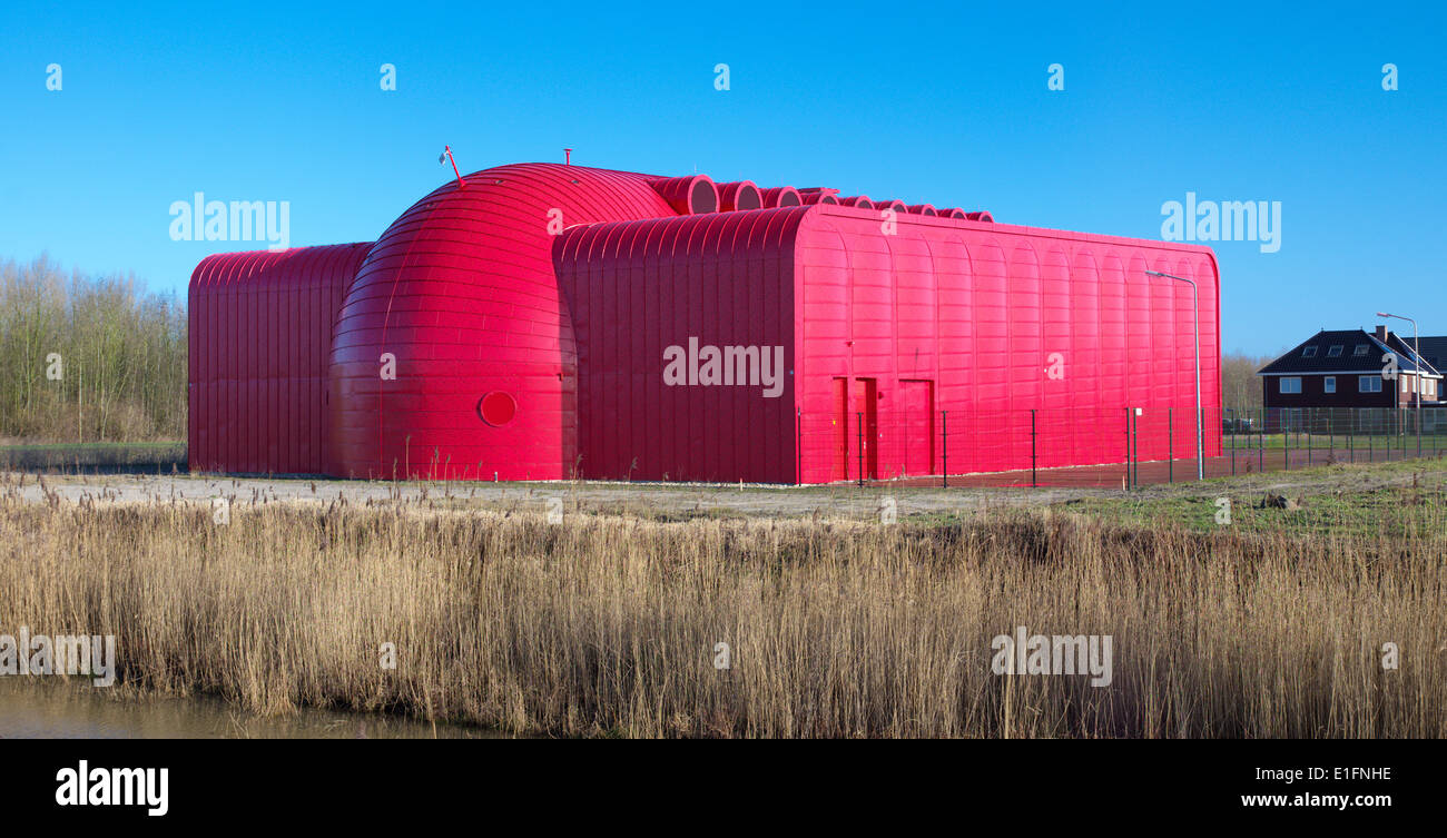 heat transfer station building Stock Photo - Alamy