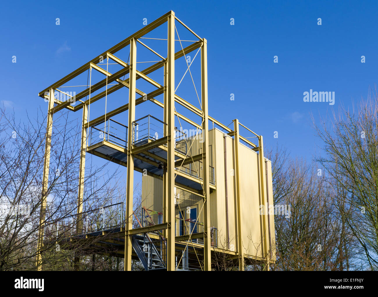 modern experimental house Stock Photo - Alamy