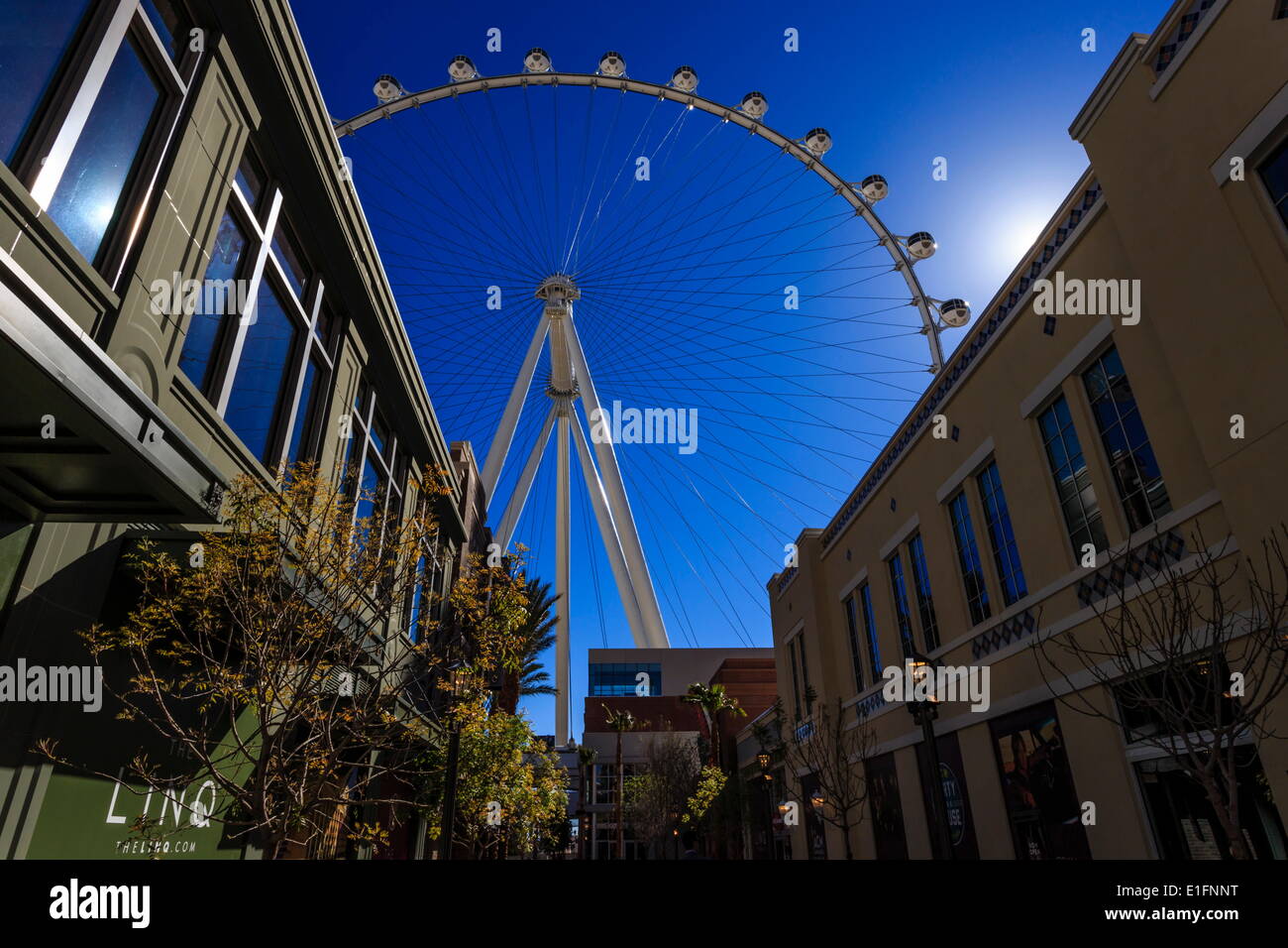 High Roller Observation Wheel section, LINQ Development, Las Vegas ...