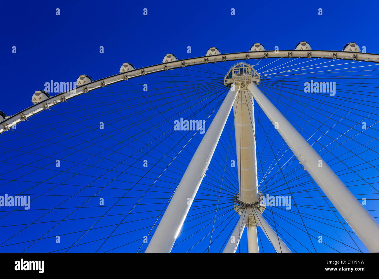 High Roller Observation Wheel section, LINQ Development, Las Vegas ...