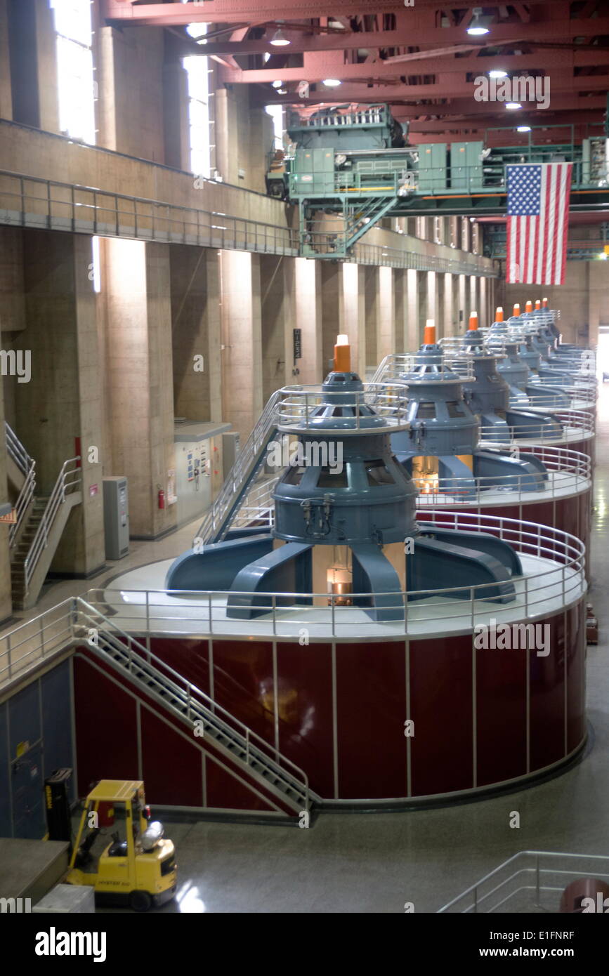 Hoover dam interior hi-res stock photography and images - Alamy