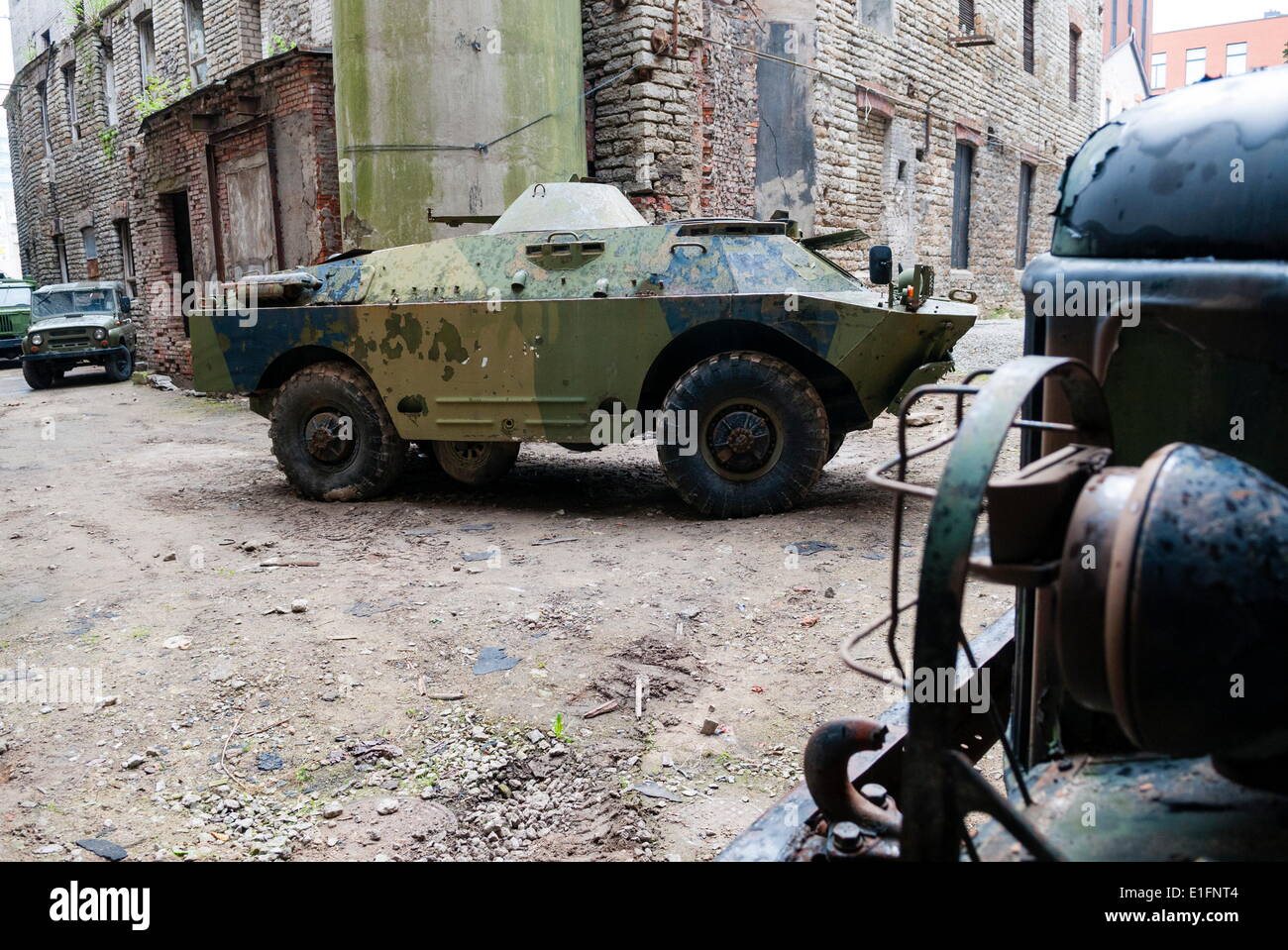 Russian military armored car, Soviet Period Exhibition (1945-1992 ...