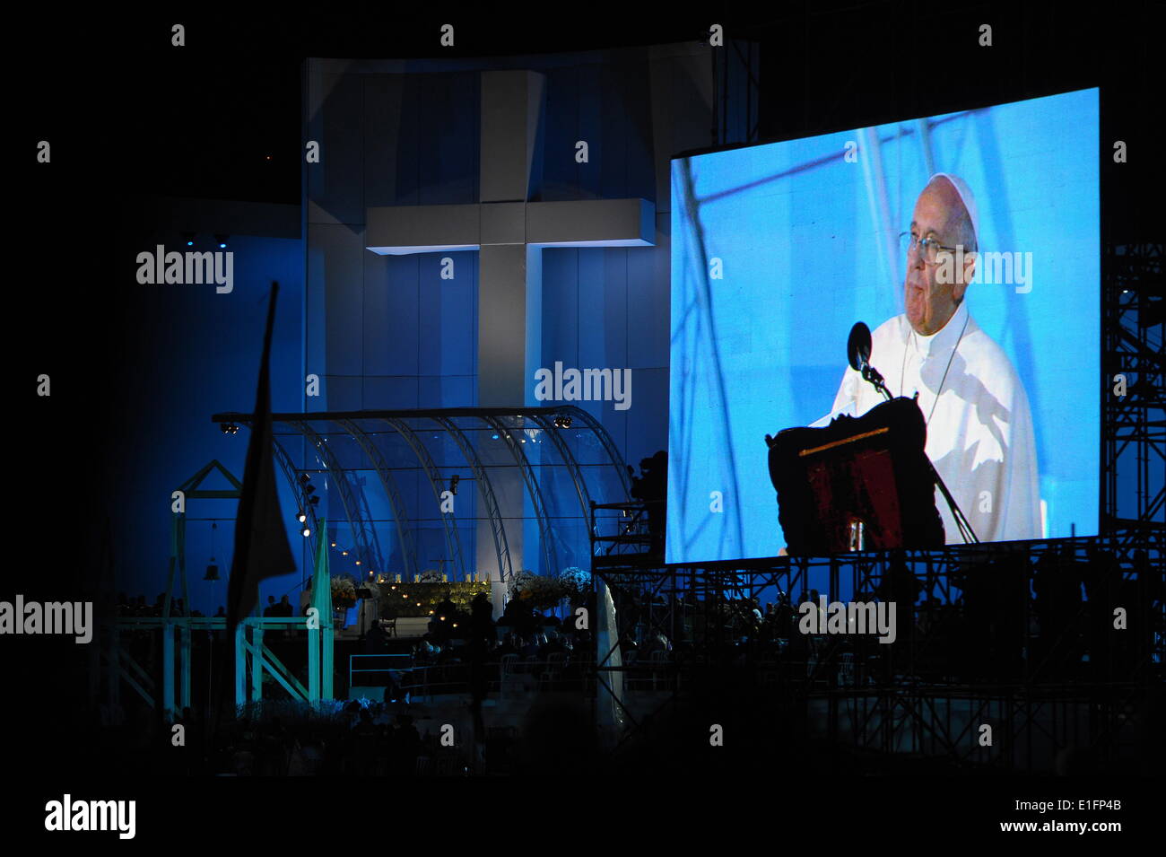 Pope francis 2013 mass hi-res stock photography and images - Alamy