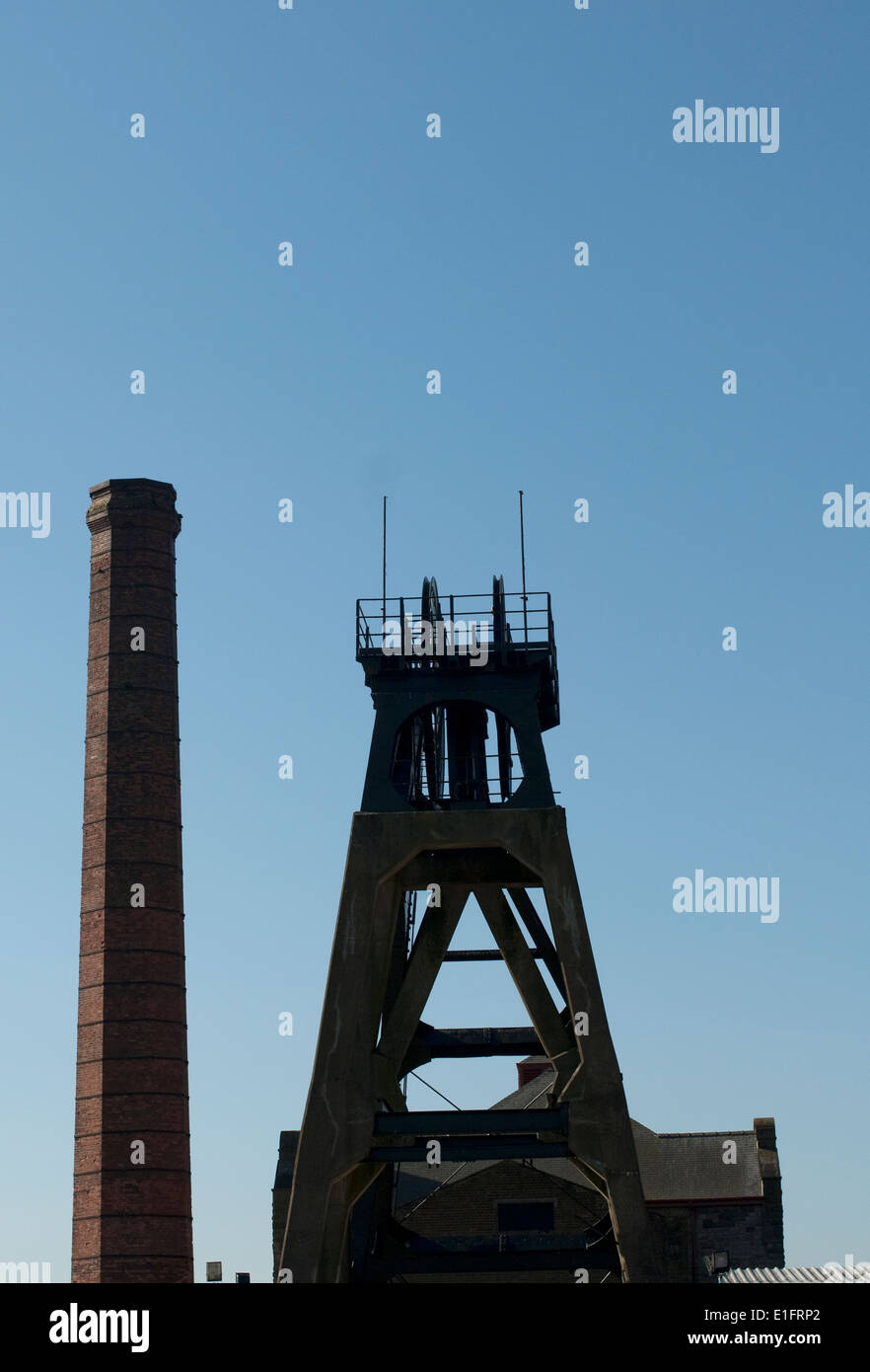 Preserved Mining Headstocks and Pit workings on Nottinghamshire ...