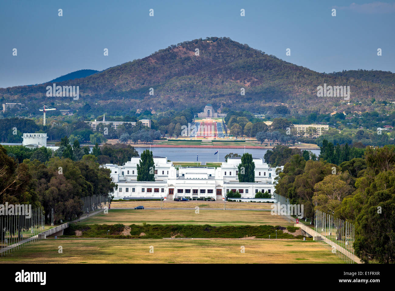 The Federal Parliamant Building in Canberra, Australia Stock Photo - Alamy