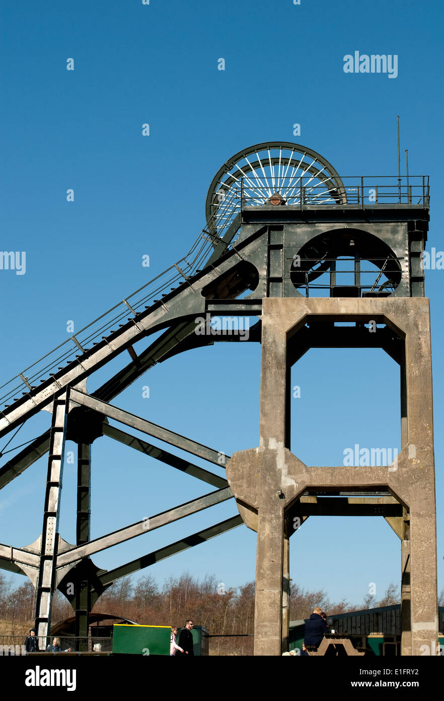 Preserved Mining Headstocks and Pit workings on Nottinghamshire ...