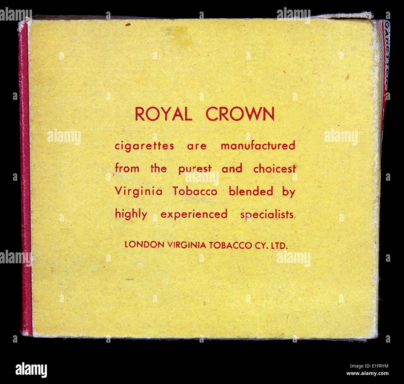 Royal crown cigarettes pack hi-res stock photography and images - Alamy