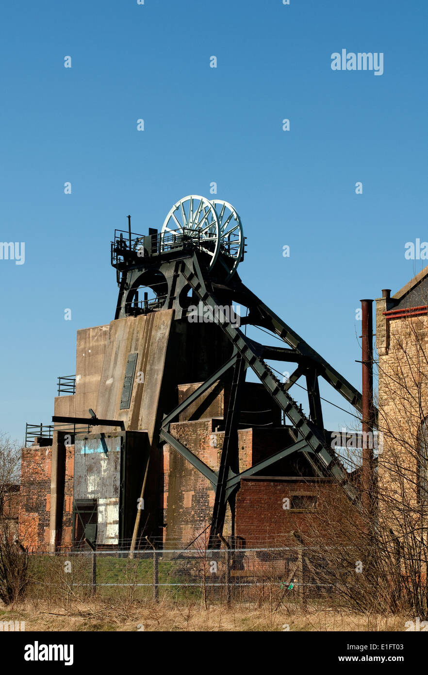 Preserved Mining Headstocks and Pit workings on Nottinghamshire ...