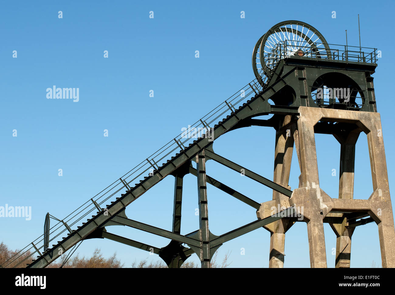 Preserved Mining Headstocks and Pit workings on Nottinghamshire ...