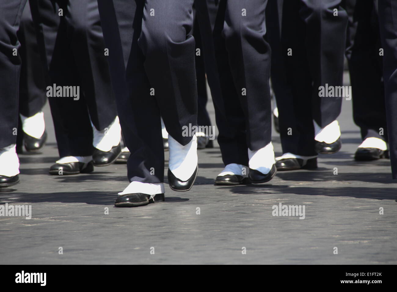 Rome, Italy 2nd June 2014 Military personnel marching at the 2nd June ...