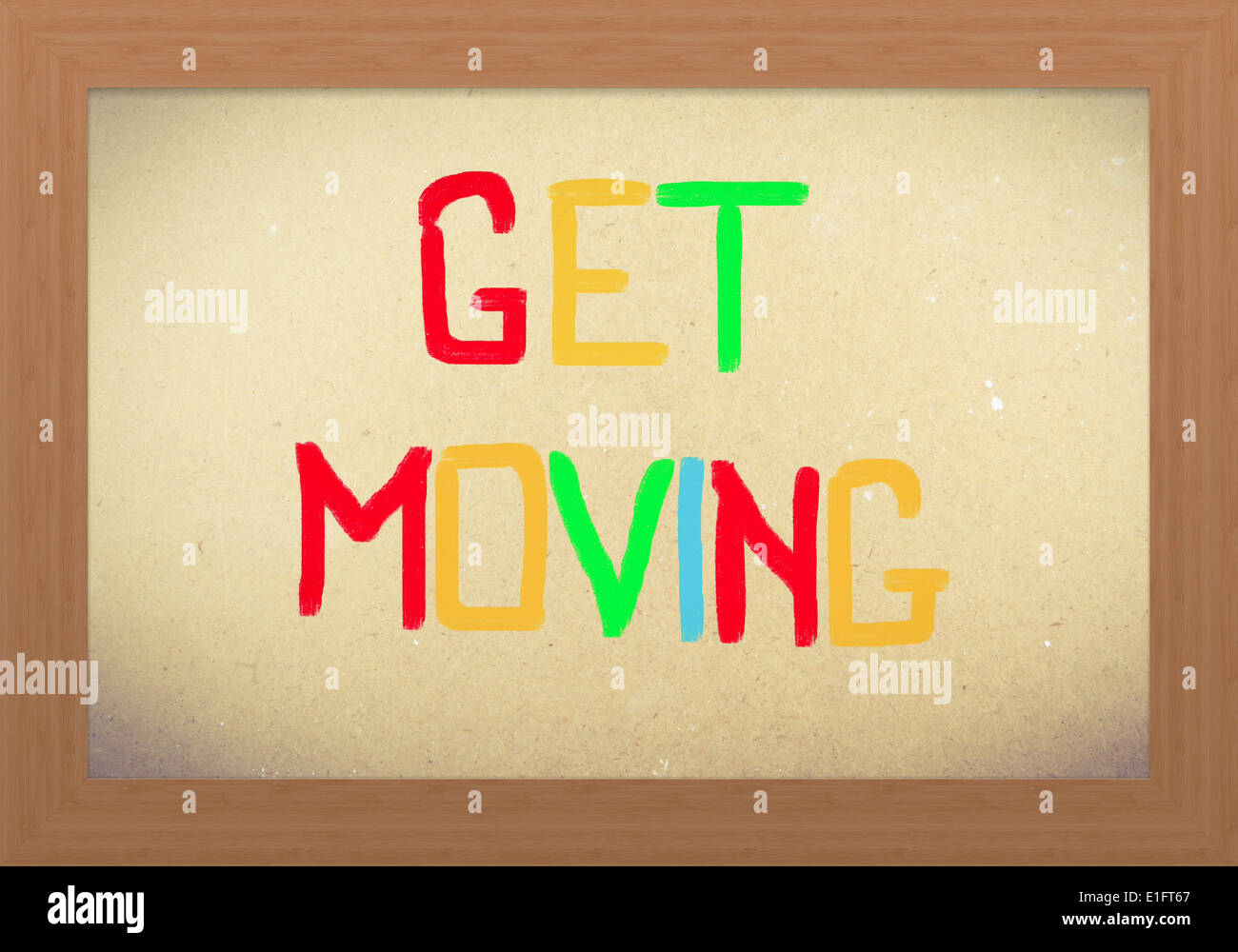Get Moving Concept Stock Photo - Alamy