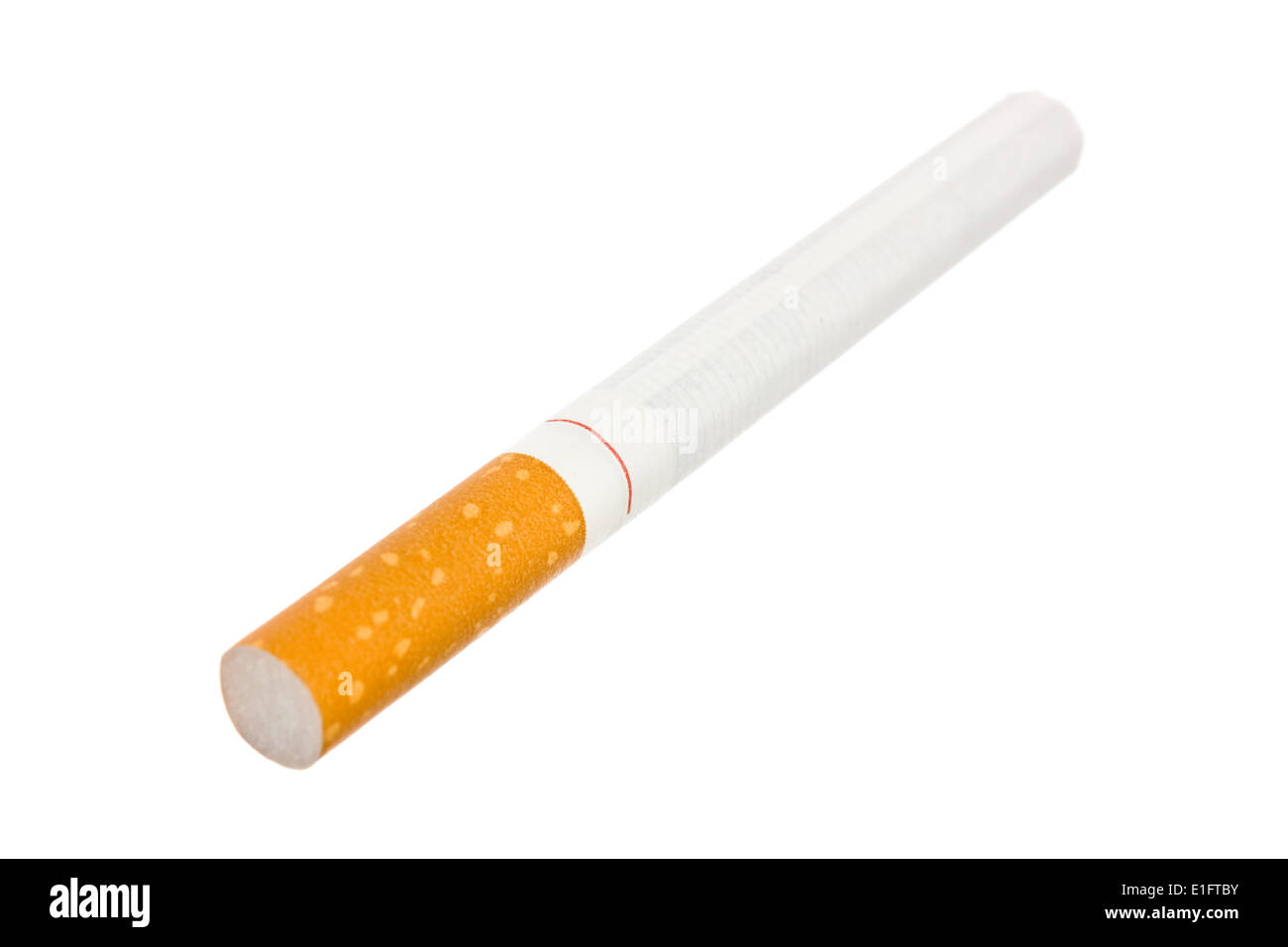 cigarette isolated on white background Stock Photo - Alamy