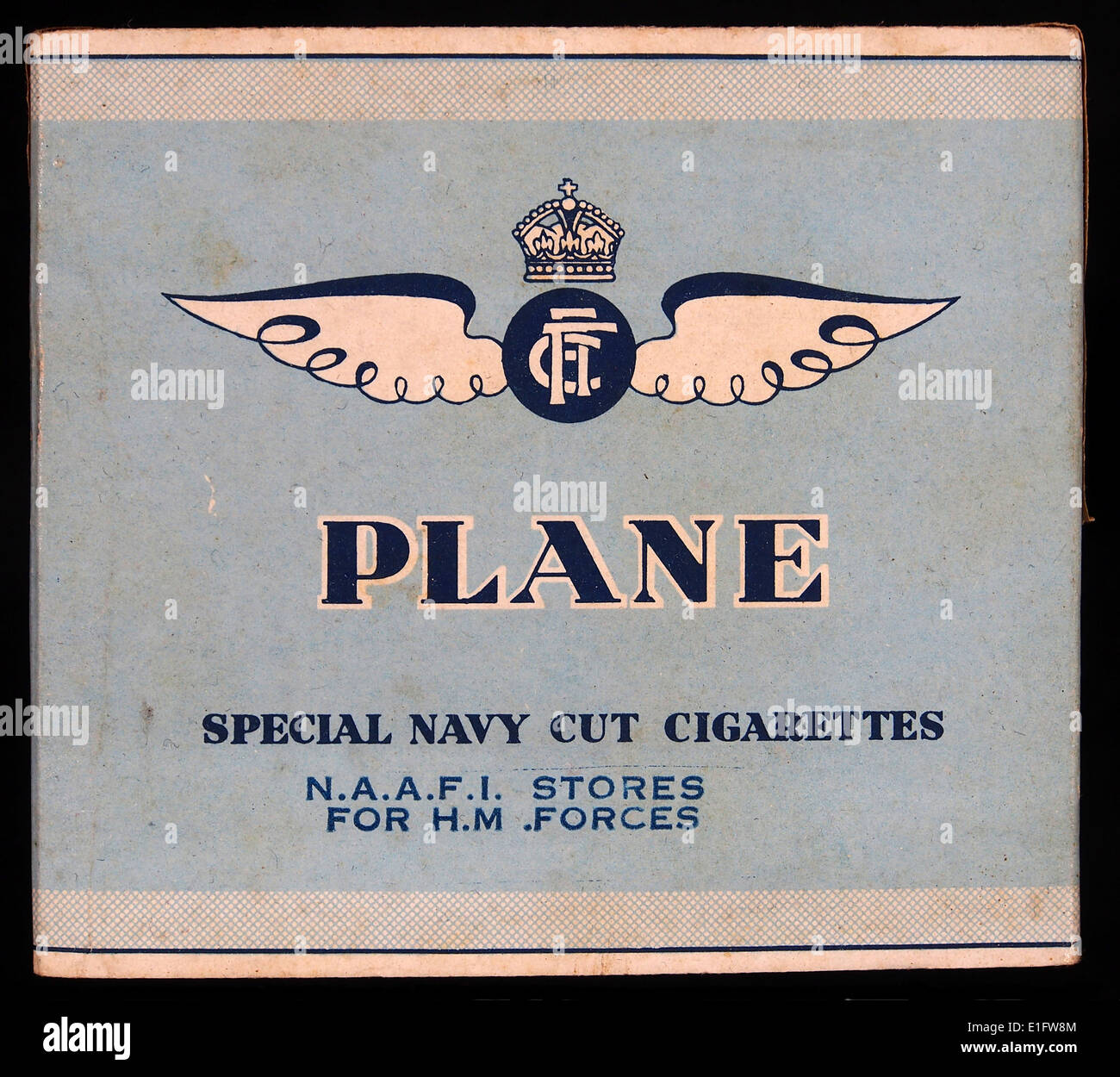 The Plane cigarettes pack features distinctive branding and design ...