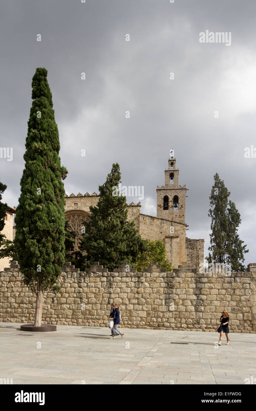 Monastery of sant cugat hi-res stock photography and images - Alamy