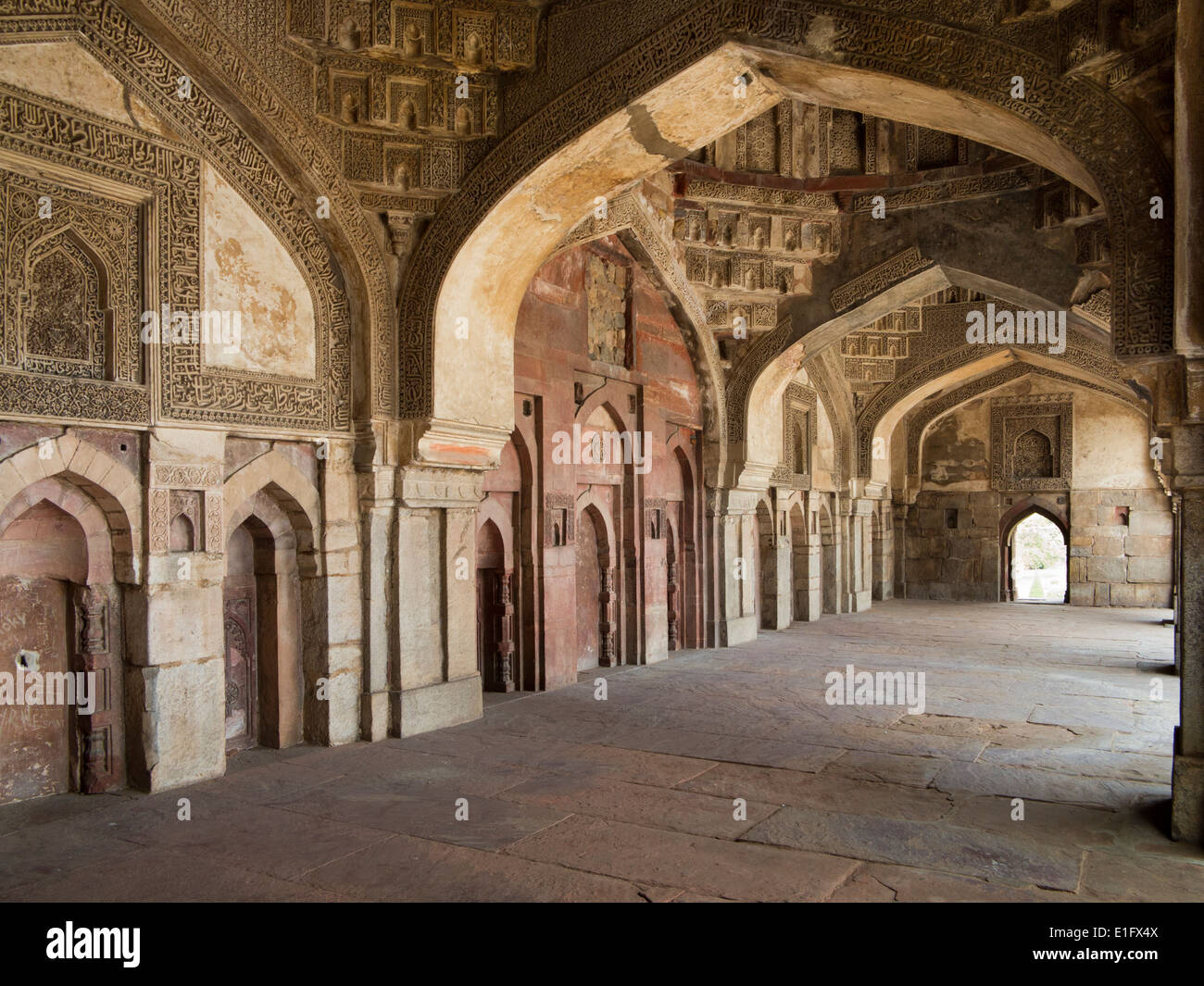 India mosque tiles hi-res stock photography and images - Alamy