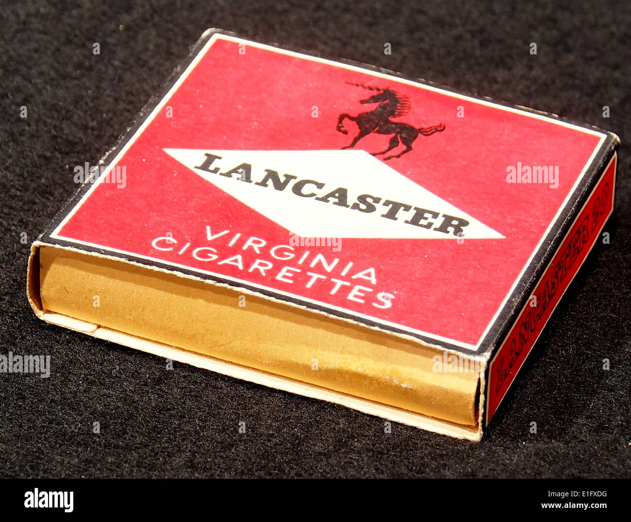 A pack of Lancaster cigarettes, displaying the classic cigarette ...