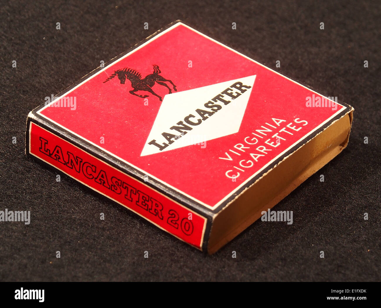 The Lancaster cigarettes pack is a vintage cigarette packaging design ...