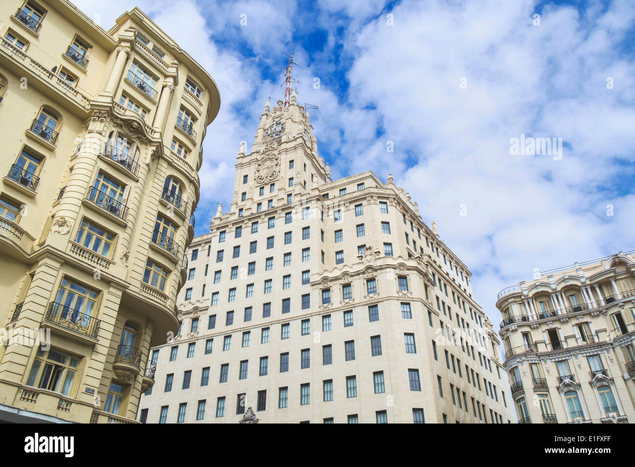 Telefonica buildings hi-res stock photography and images - Alamy