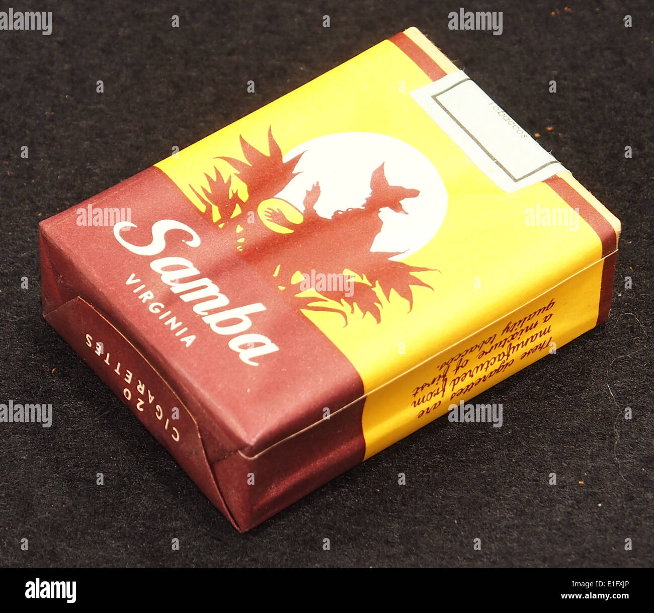 A pack of Samba cigarettes, featuring its distinct branding and ...